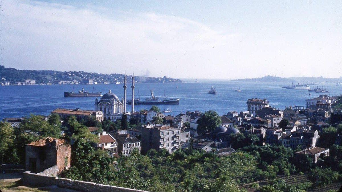 A Glimpse of Istanbul in the 1950s: Ortaköy, Bosphorus, and Historic ...